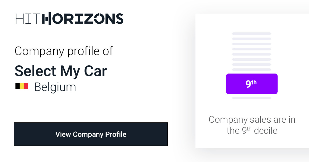 Company Profile of Select My Car | HitHorizons.com