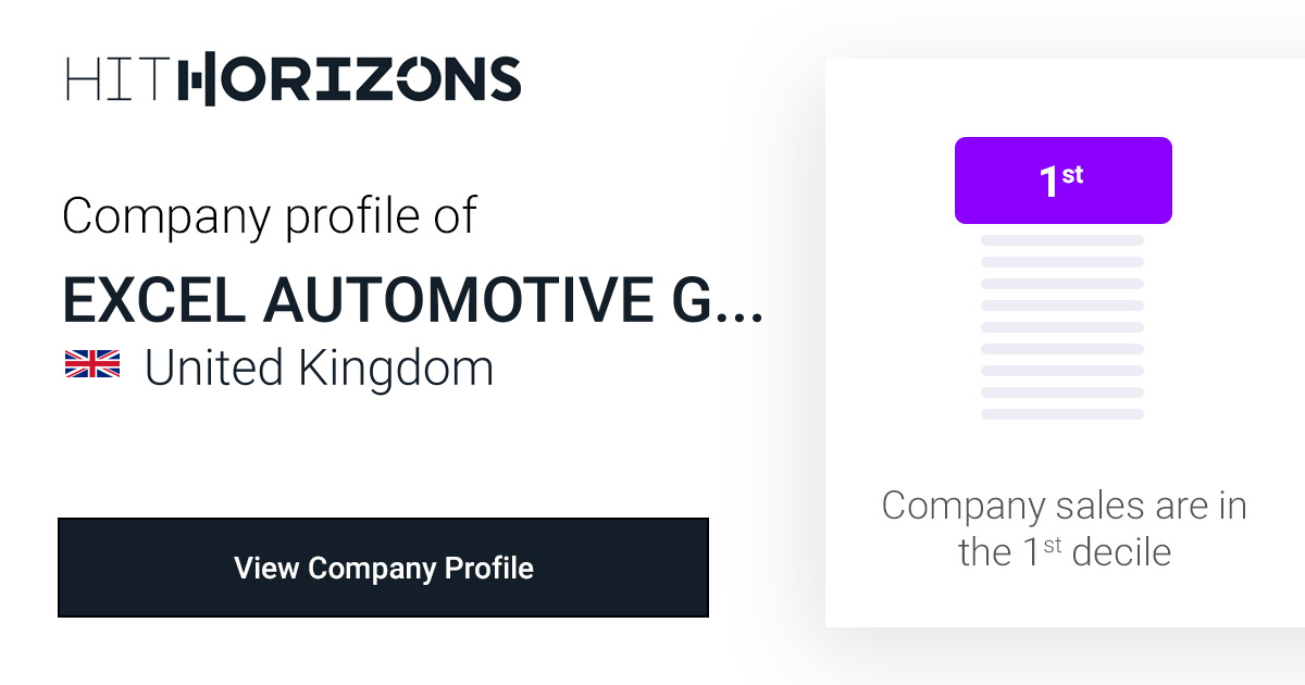 Company Profile of EXCEL AUTOMOTIVE GROUP (EAG) LIMITED | HitHorizons.com