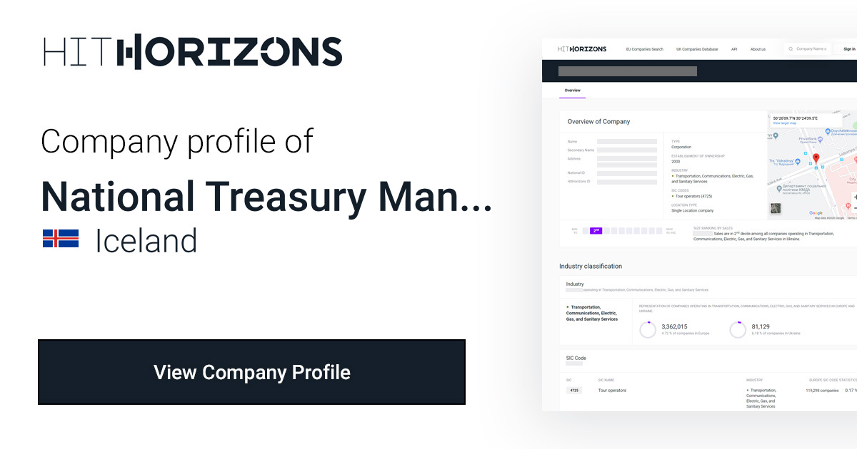 Company Profile of National Treasury Management Agency (as Controller ...
