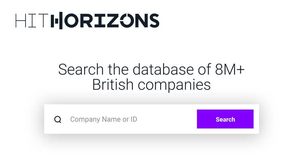 United Kingdom: Company Database Search | HitHorizons.com