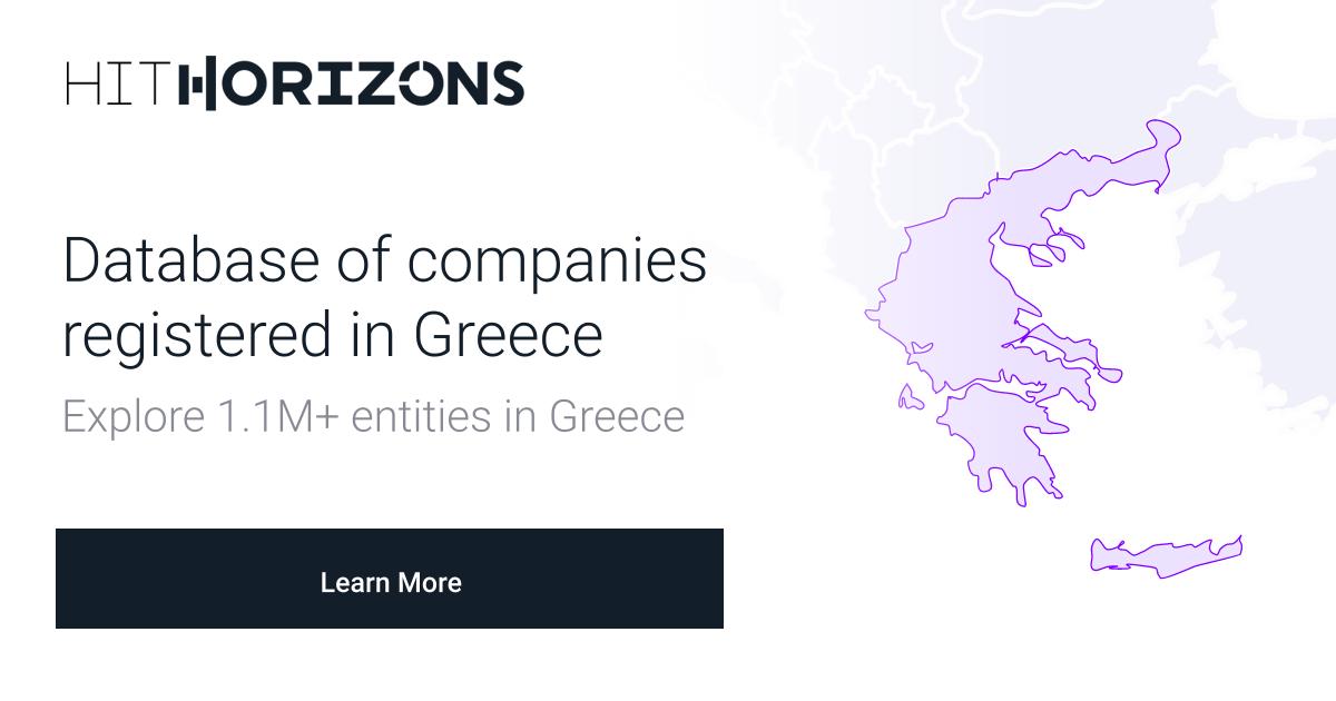 Database of companies registered in Greece